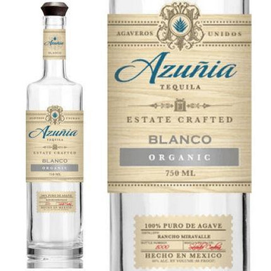 Azunia Blanco Organic Tequila - Artale & Co
