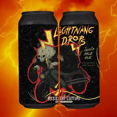 Resident Culture Lightning Drops Hazy IPA 16oz can - Artale & Co