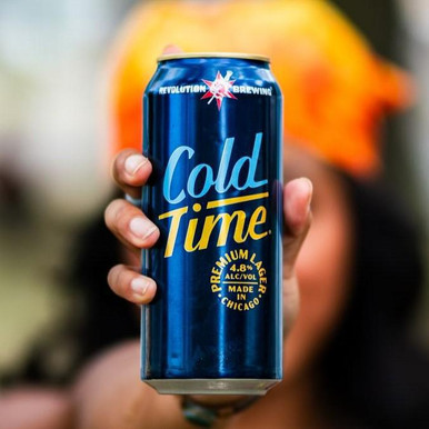 Revolution Cold Time Premium Lager 16oz can - Artale & Co