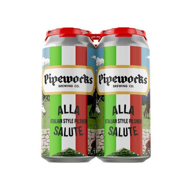 Pipeworks Alla Salute Italian Pilsner 4pk 16oz can - Artale & Co