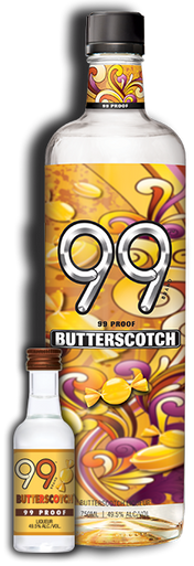 99 Proof Butterscotch Liqueur 750mL - Artale & Co