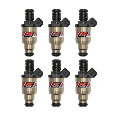 RC Engineering 1200cc Denso Style Fuel Injectors [Qty 6] for Toyota, RC ...