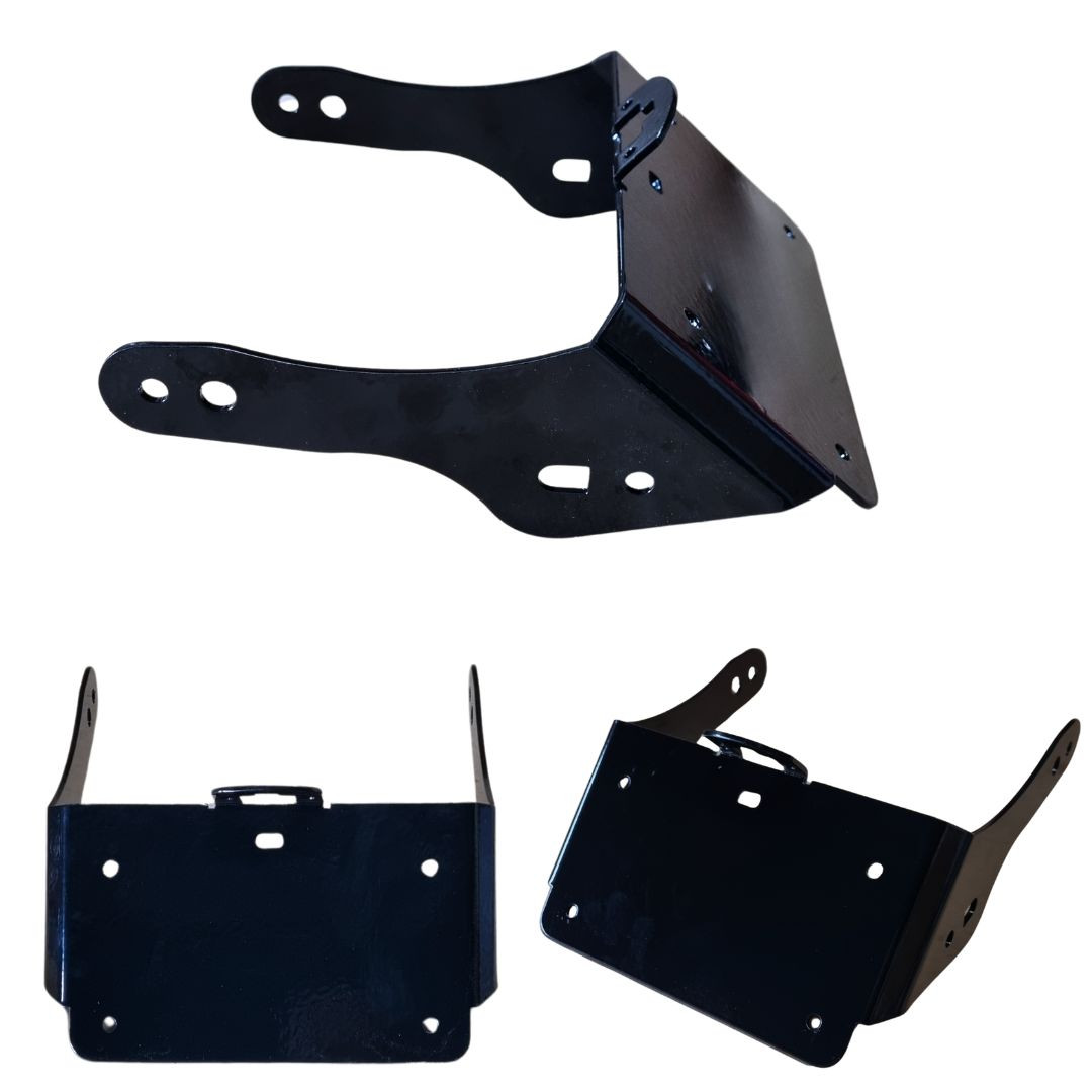 Dyna Wide Glide Turn Signal & License Plate Relocation Kit - Finn Moto
