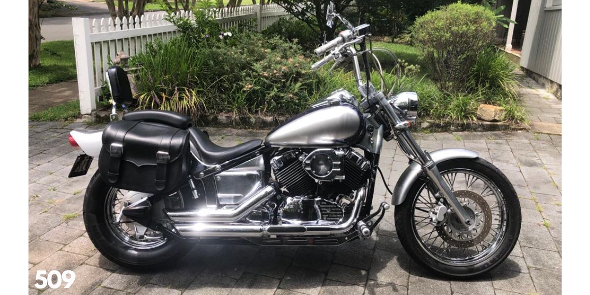 Yamaha V Star 650 Custom XVS650 Motorcycle Saddlebags