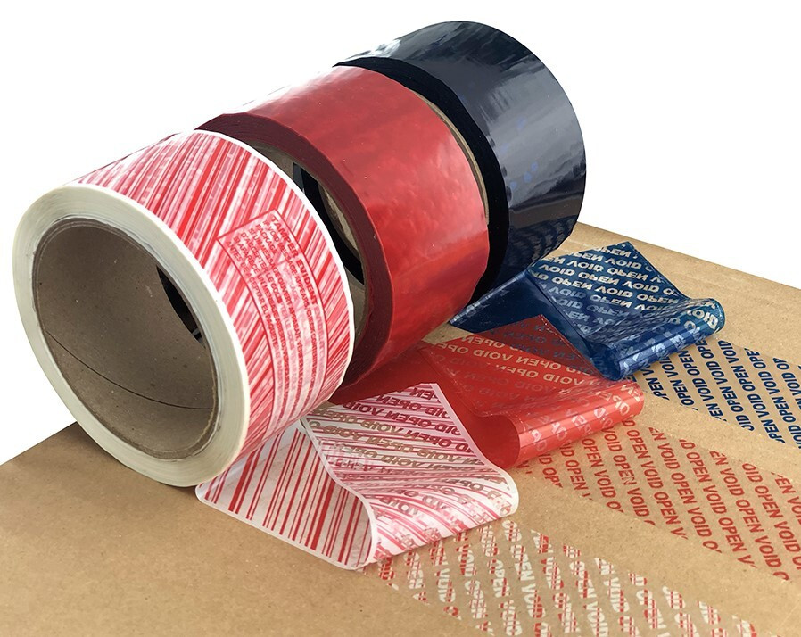 Tamper Evident Packaging Tape | Red | Tape Jungle