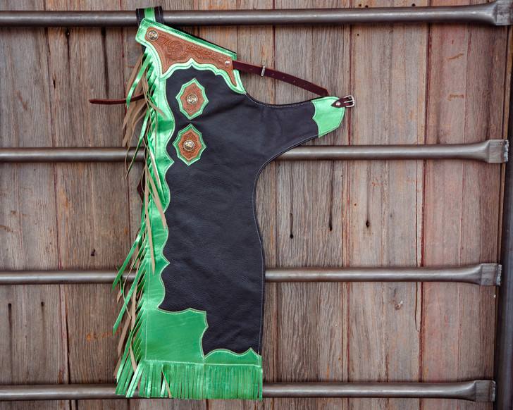 Youth Stock Chaps with Leg Design - Beastmaster Pro Rodeo Gear