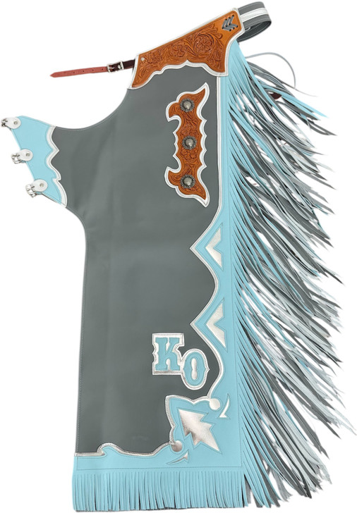 3 Color W/ Leg Design Custom Chap Builder - Beastmaster Pro Rodeo Gear