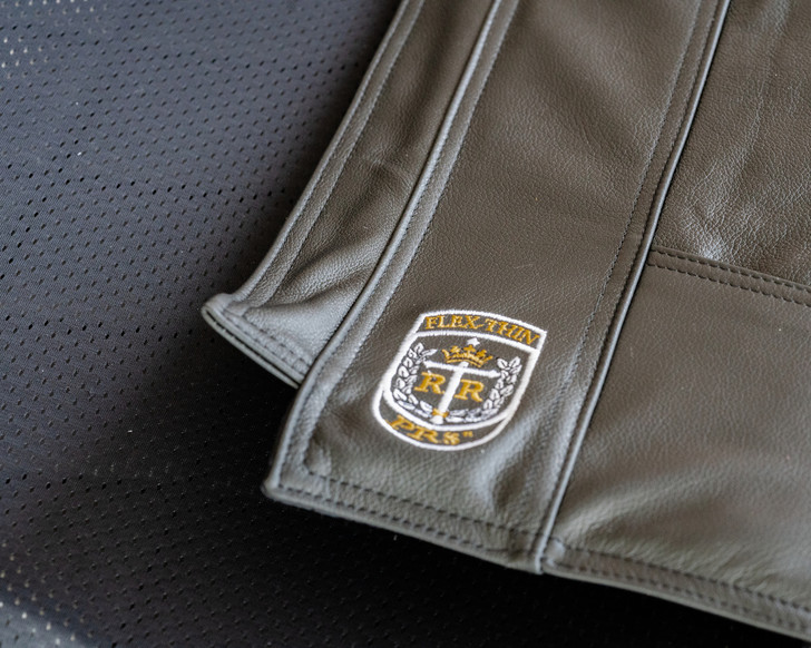 PR8 Leather Bull Riding Vest - Beastmaster Pro Rodeo Gear