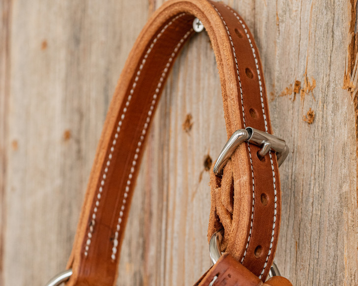 Leather Mini Bronc Halter - Beastmaster Pro Rodeo Gear
