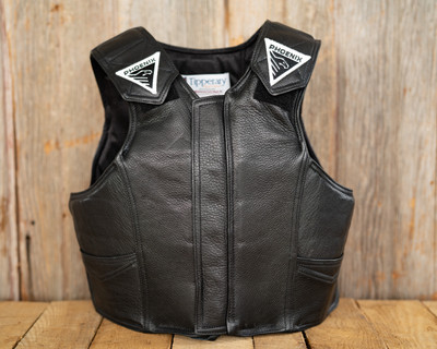 2030 Phoenix Pro Max Youth Rodeo Vest - Leather - Beastmaster Pro Rodeo ...