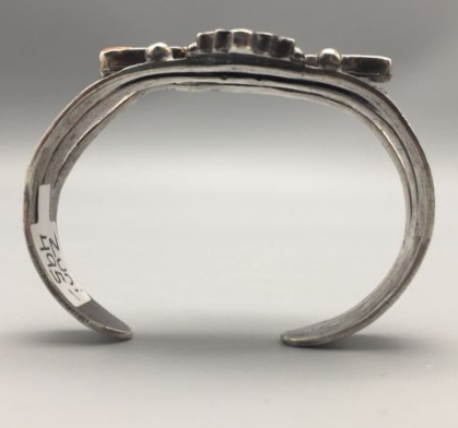 Vintage Zuni Inlay Knifewing Bracelet From Circa 1950s - 60s *Sterling ...