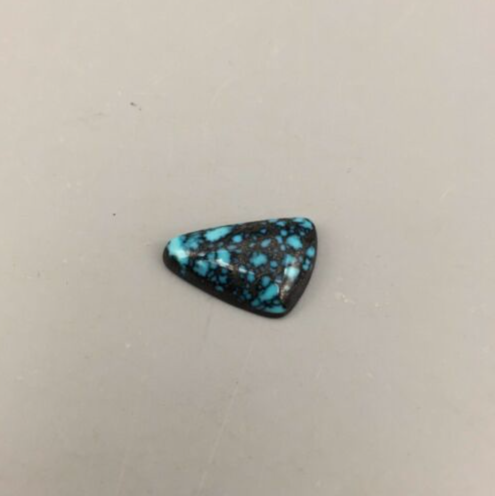 *Certified* LANDER BLUE TURQUOISE CABOCHON! 9.80 CT.