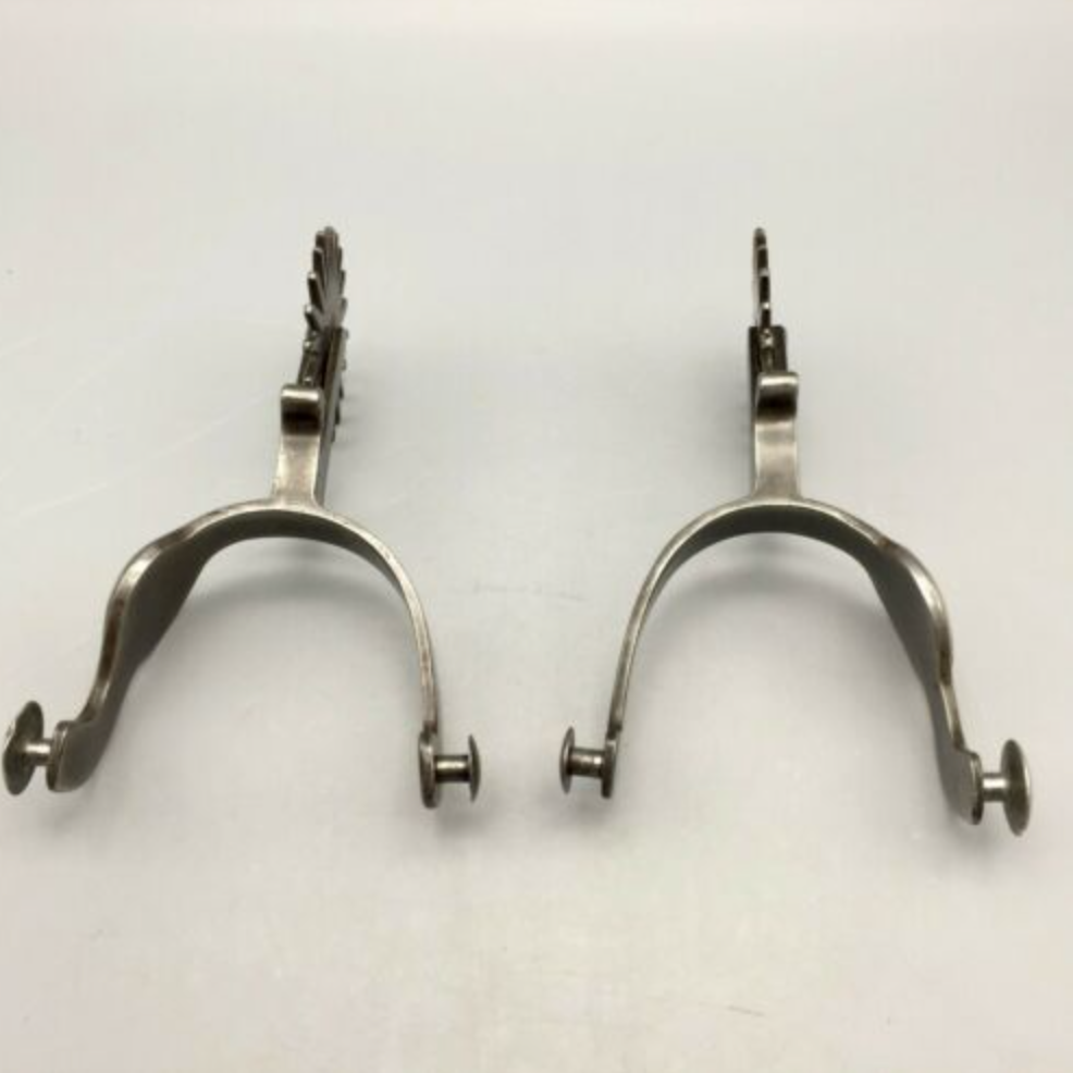 Antique, Crockett - Single Mounted, Complete Silver Overlay, Large ...