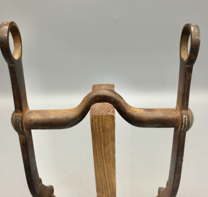 Nice Old Spanish Bit With Rein Chains