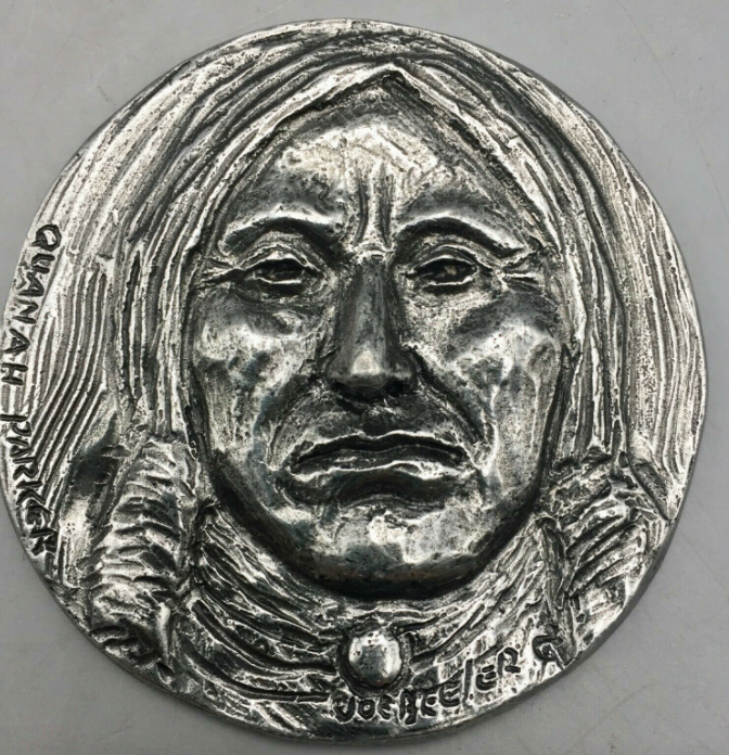 A Joe Beeler Made Medallion - Commissioned by The Famous Grocer Eddie Basha