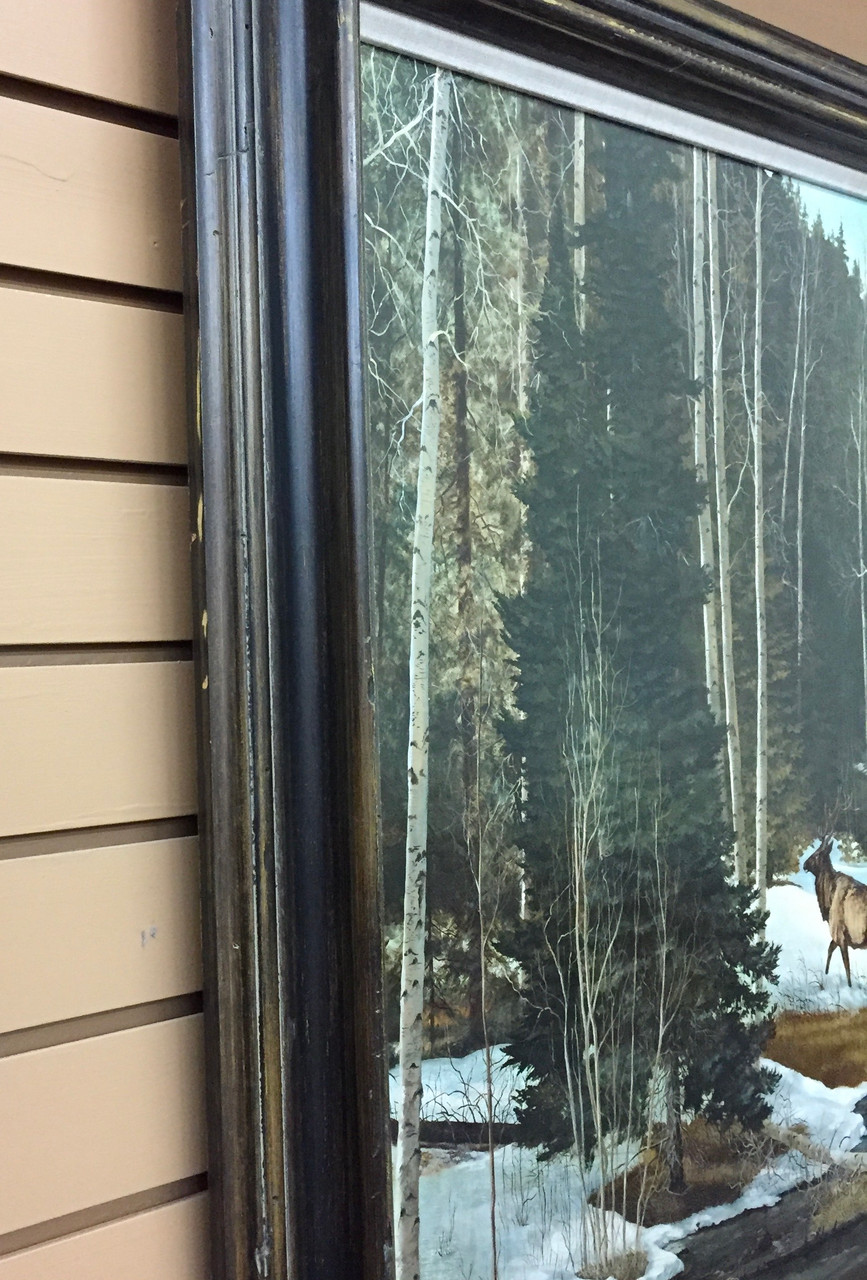 A Highly Collectible Original Oil Painting by The Famous Cowboy Artist ...