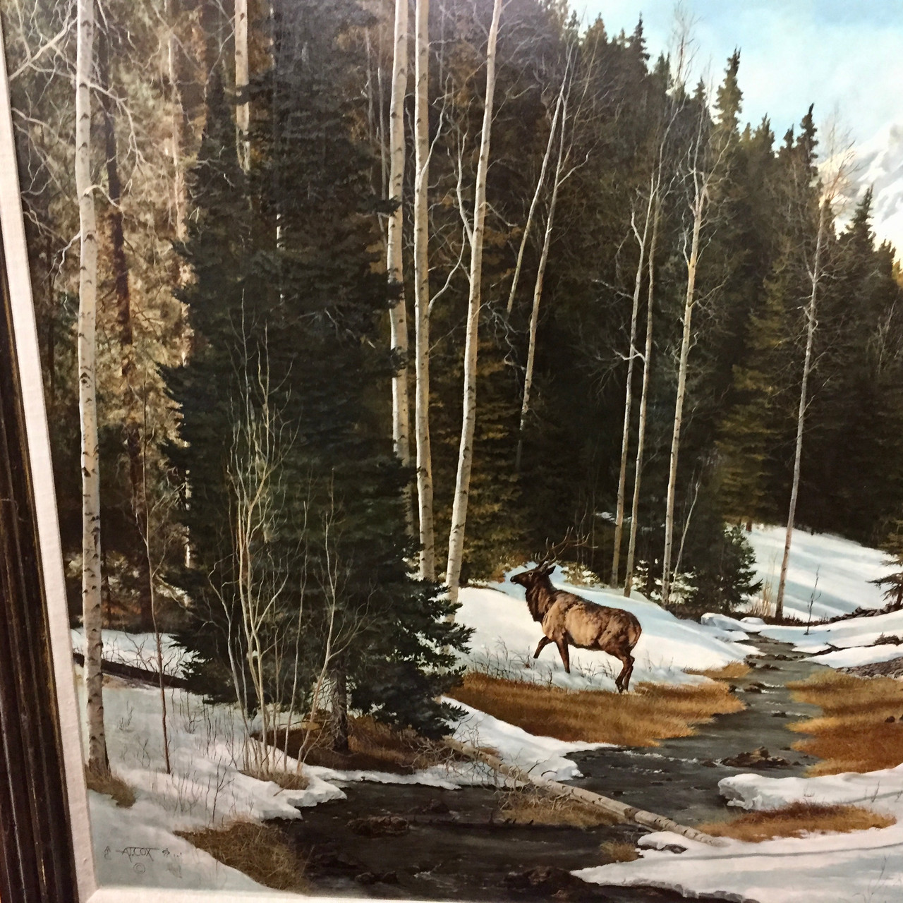 A Highly Collectible Original Oil Painting by The Famous Cowboy Artist ...