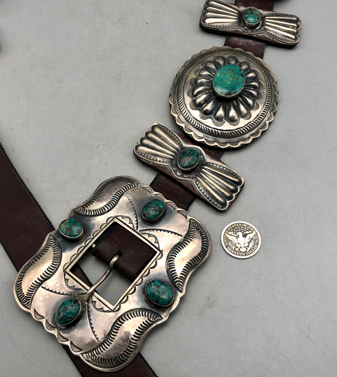 Gorgeous Retro Style Concho Belt