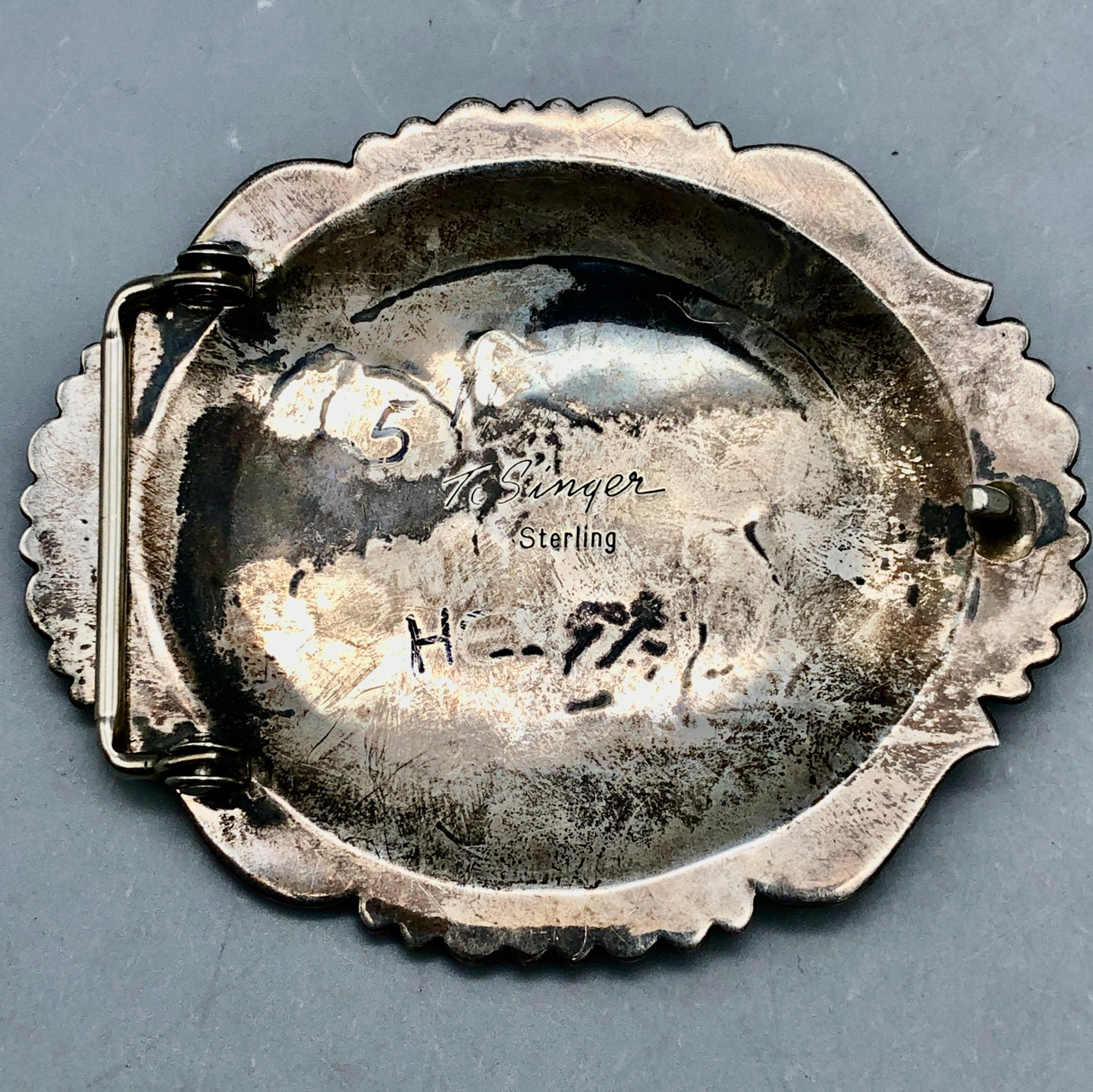 Whimsical Tommy Singer Belt Buckle