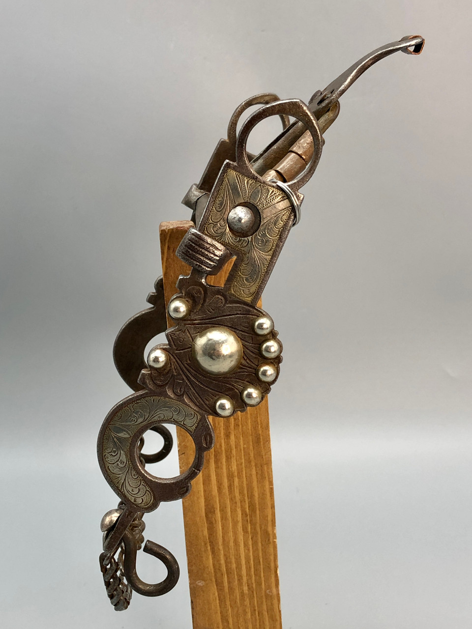 An Old Kissing Bird Spade Bit Attributed to Juan Echavarria (1847-1917)