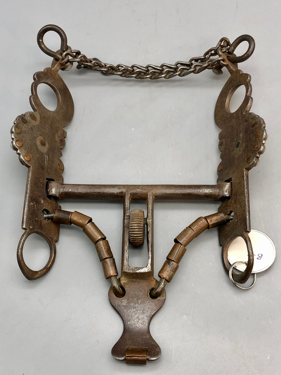 An Old Kissing Bird Spade Bit Attributed to Juan Echavarria (1847-1917)