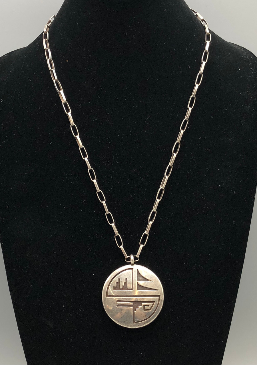 Double Sided Hopi Overlay Necklace