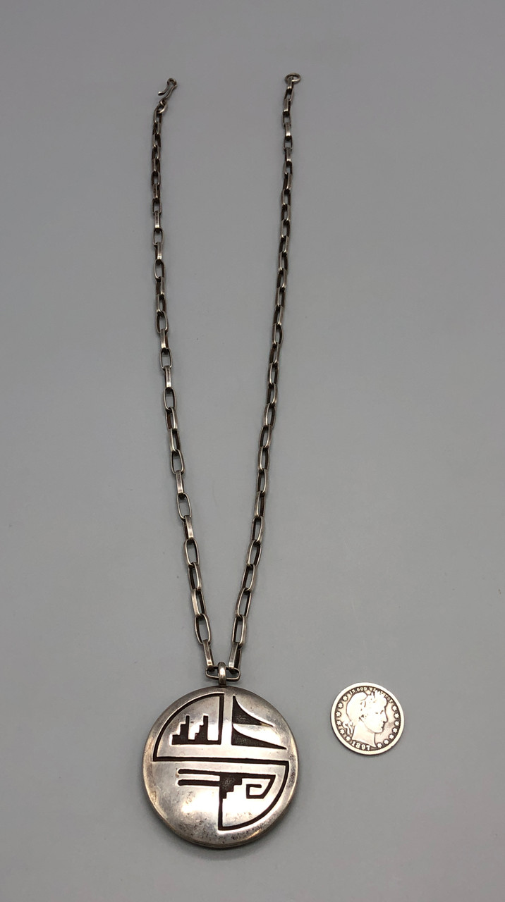 Double Sided Hopi Overlay Necklace