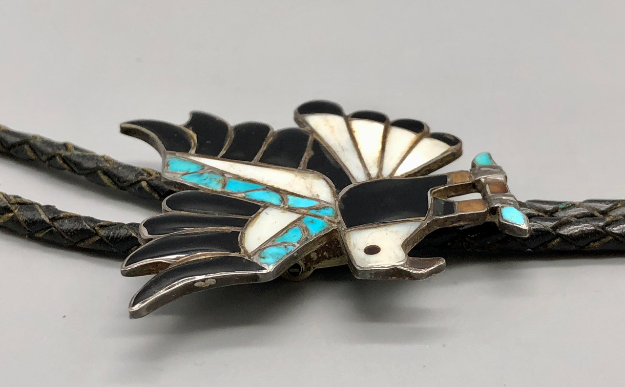 Eagle Inlay Bolo Tie
