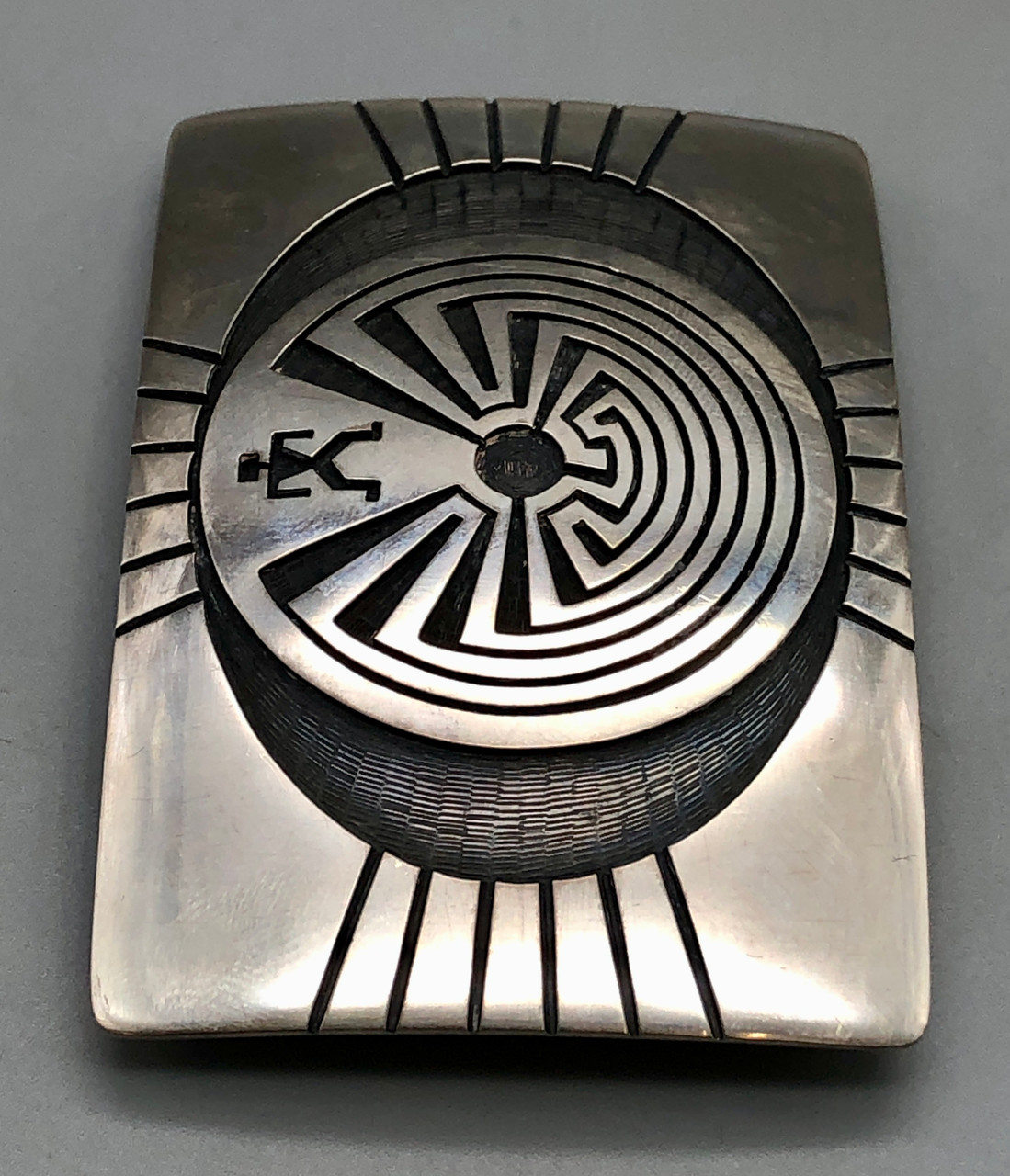 Hopi Overlay BeltBuckle