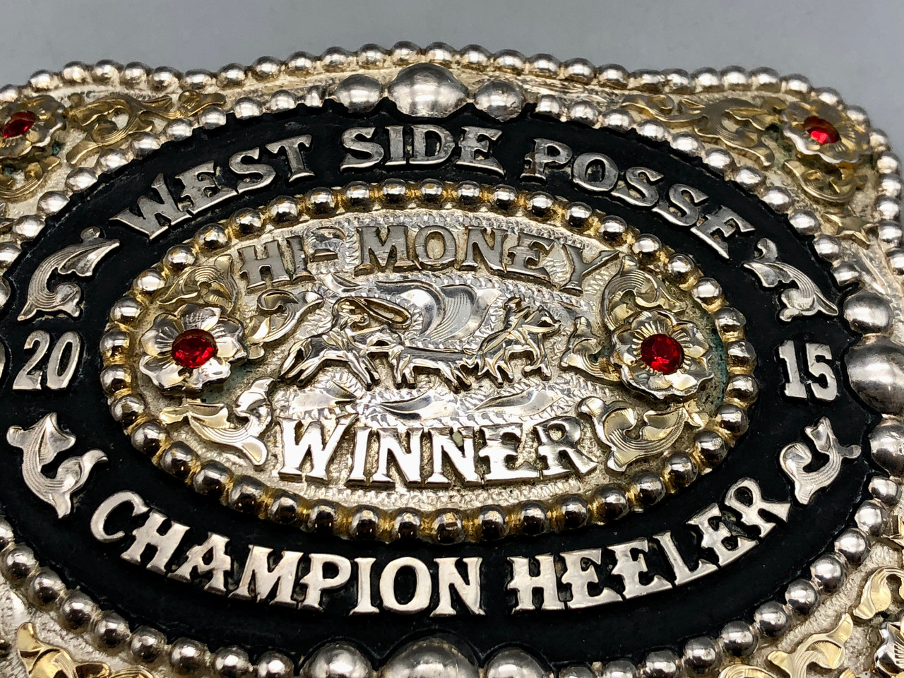 2015 Champion Heeler Trophy Buckle - Western Trading Post