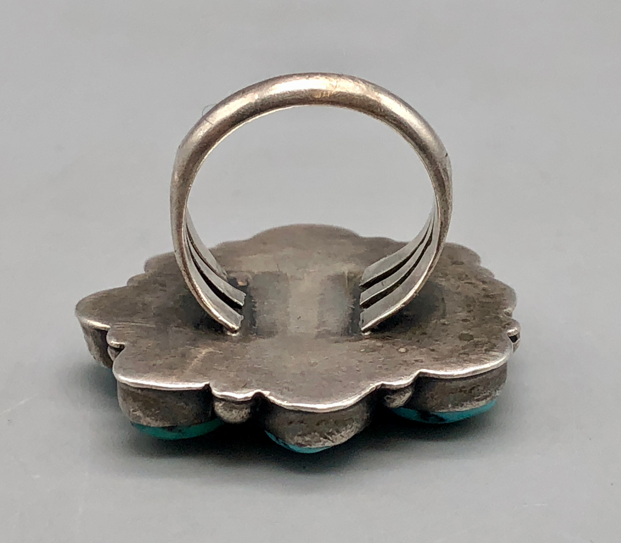 Vintage Nine Stone Cluster Ring
