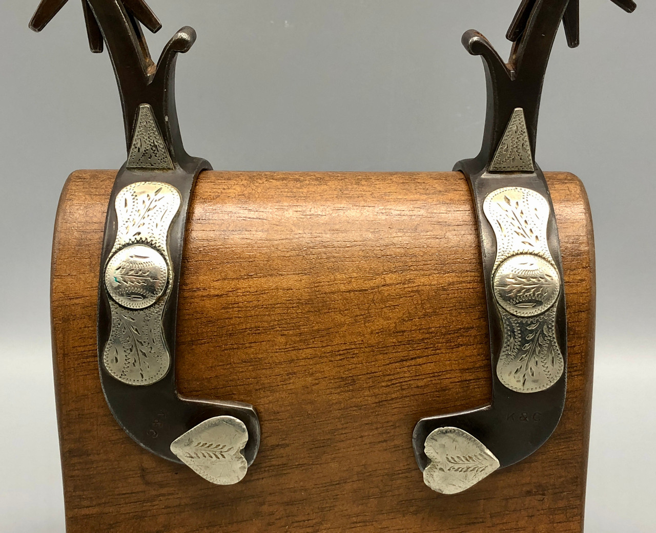 Rare K and C Marked Spurs - Circa 1930's