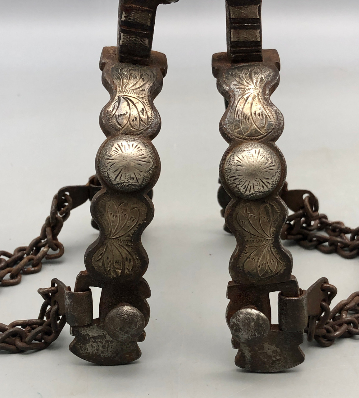 Double Signed L.D. Stone Spurs With Maker's Mark Also
