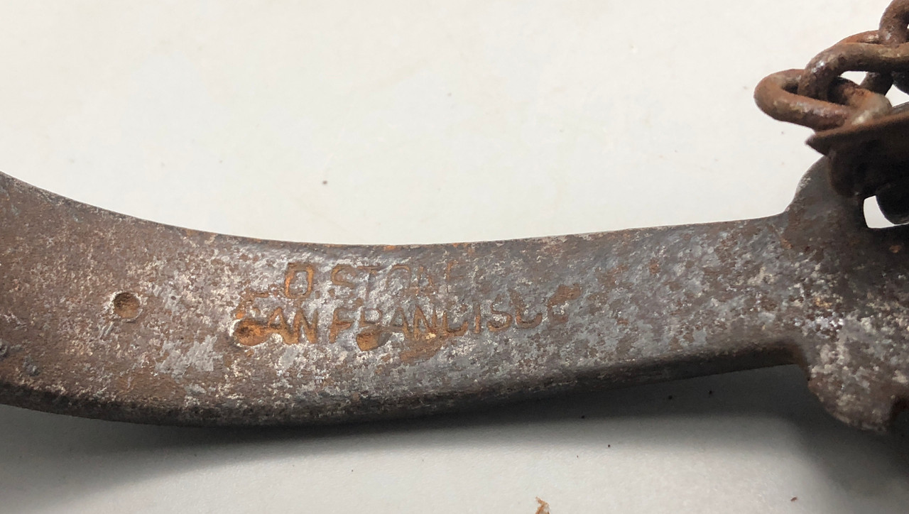 Double Signed L.D. Stone Spurs With Maker's Mark Also