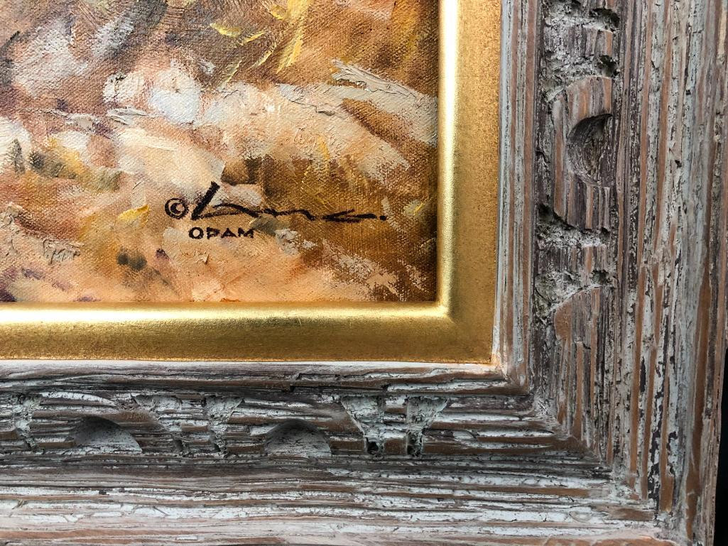 High Plains Conflict - Original Oil Painting by Steven Lang (OPAM)