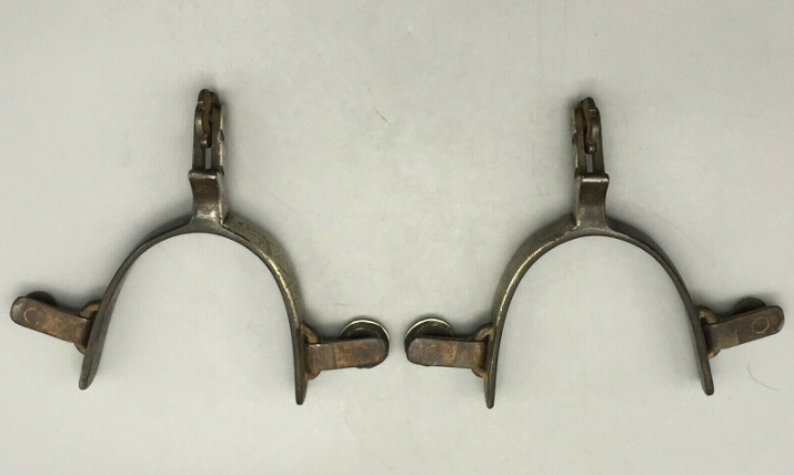 LOOK! A Vintage Pair of Highly Collectible Billy Klapper Spurs