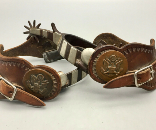 A Rare Pair of Spurs Marked K&C and Kelly Bros. — What Historical ...