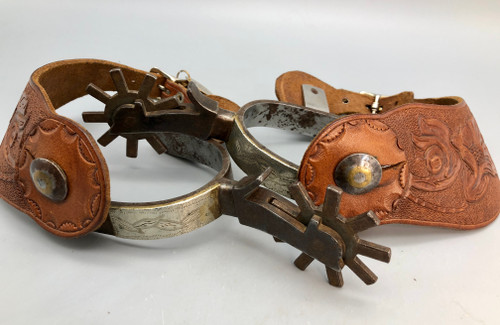 Great Pair of Older Canyon City Prison Made Spurs