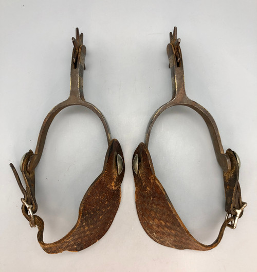 Unique Pair of Canyon City Prison Made Spurs
