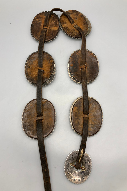 Historical First Phase Concho Belt Belonging to Chee Dodge - Last ...