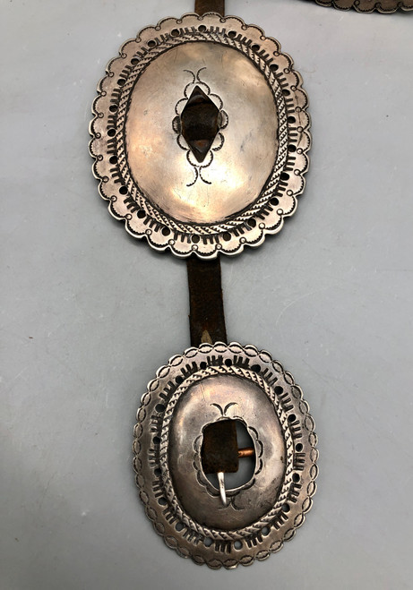 Historical First Phase Concho Belt Belonging to Chee Dodge - Last ...