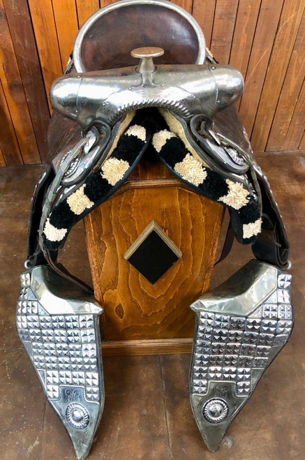 Fancy Ted Flowers Parade Saddle with Breast Collar and Accessories
