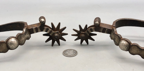 Double Signed L.D. Stone Spurs With Maker's Mark Also