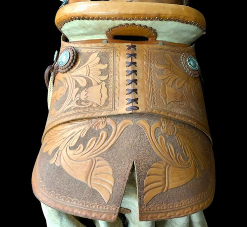 Museum Quality Reproduction of a Spanish Colonial Saddle with Accessories