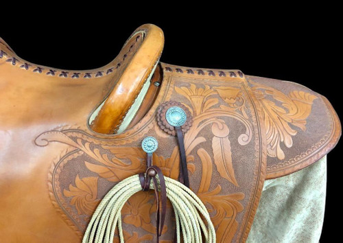 Museum Quality Reproduction of a Spanish Colonial Saddle with Accessories