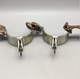 A Highly Collectable Pair of Early Spurs by Billy Klapper! Single Mounted