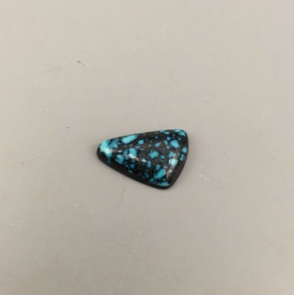 *Certified* LANDER BLUE TURQUOISE CABOCHON! 9.80 CT.