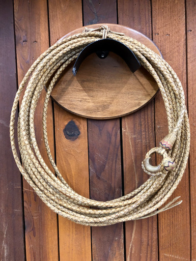 A Great Luis Ortega, Four Strand, 50ft Rawhide Reata