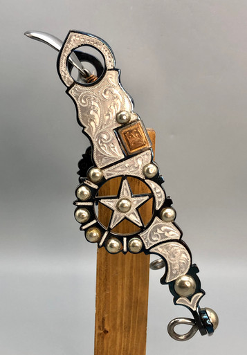 Garcia Silver Mounted Spade Bit - Elko Nev. Hallmark