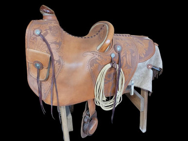 Museum Quality Reproduction of a Spanish Colonial Saddle with Accessories
